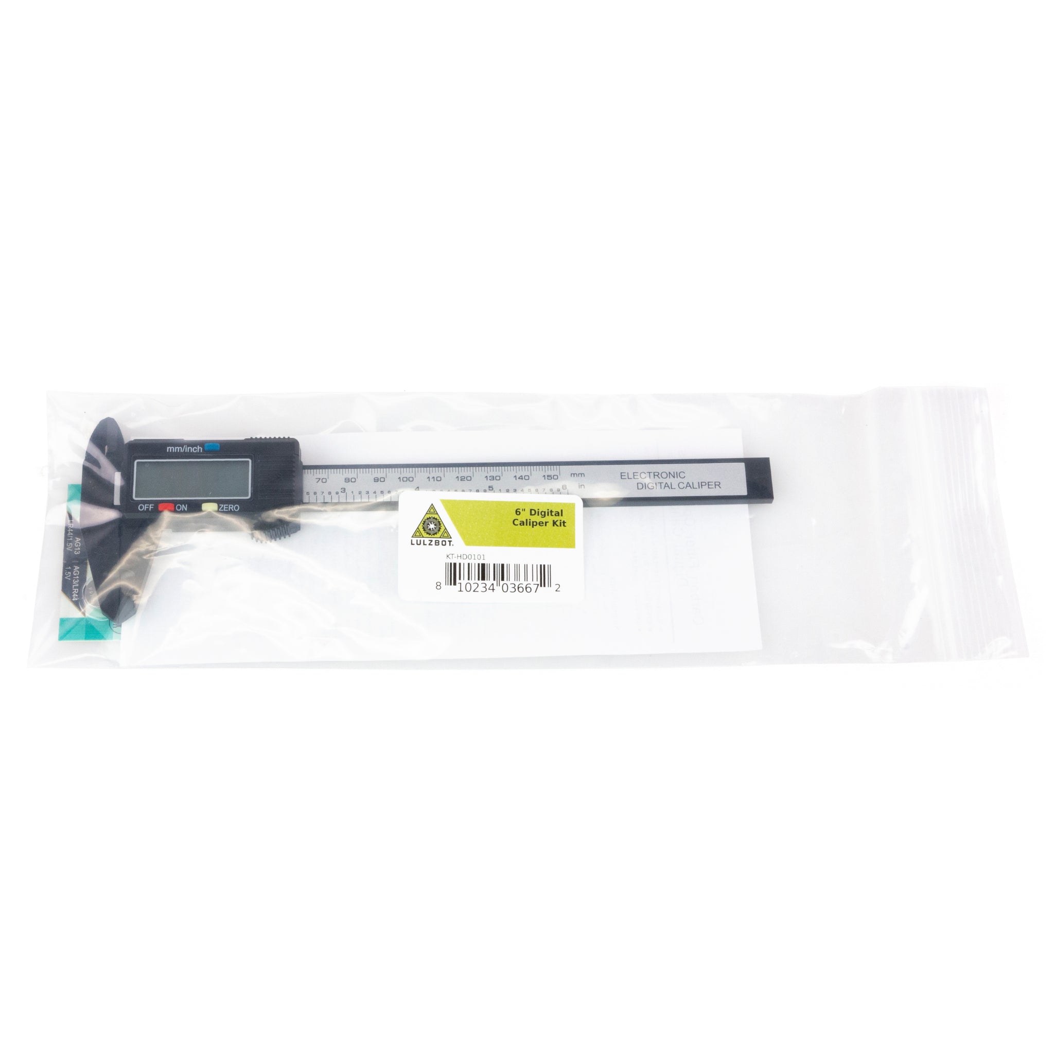 6" Digital Caliper Kit